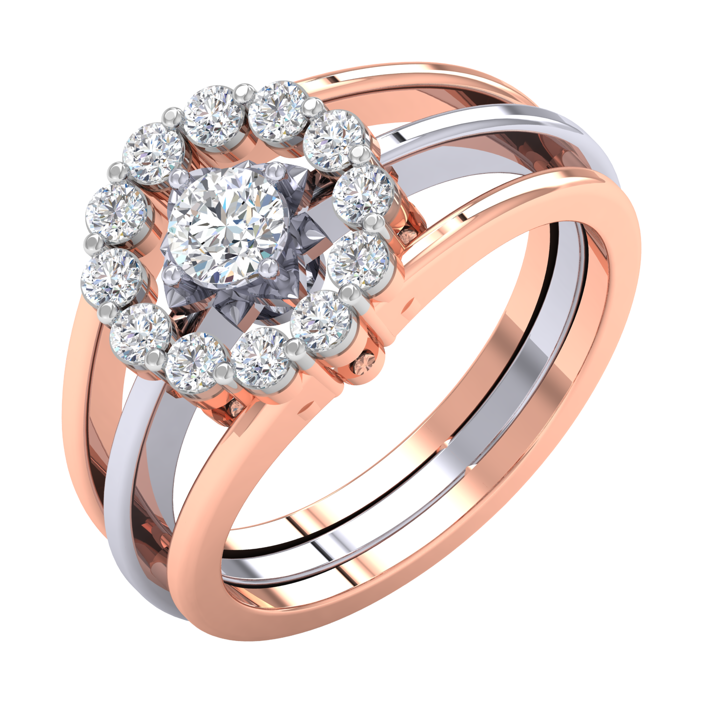 Yanu Detachable Diamond Ring – DIVAA by ORRA